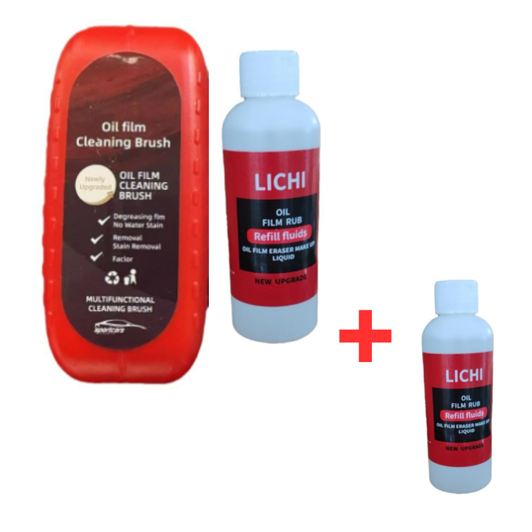 CrystalShield | Car Glass Oil Film Coating Solution and Brush ...